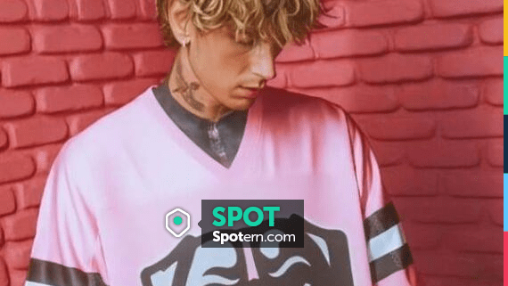 MGK X Cleveland Browns Jersey worn by Self (Machine Gun Kelly) as seen ...