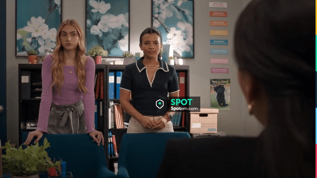 Veronica Beard Kearney Polo worn by Jackie Howard (Nikki Rodriguez) as ...