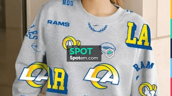 Gameday Couture Always On Repeat Grey Sweatshirt worn by Naya Rivera in ...