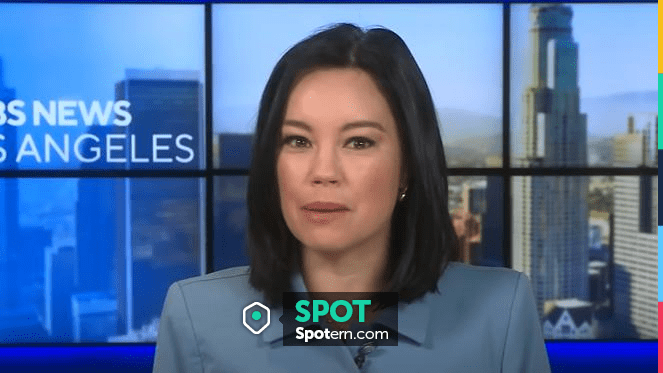 L'Agence Kumi Jacket worn by Jo Ling Kent as seen in CBS Mornings on ...