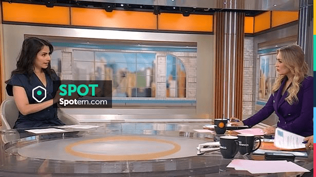 Veronica Beard Aimee Robe portée par Celine Gounder vue dans CBS ...
