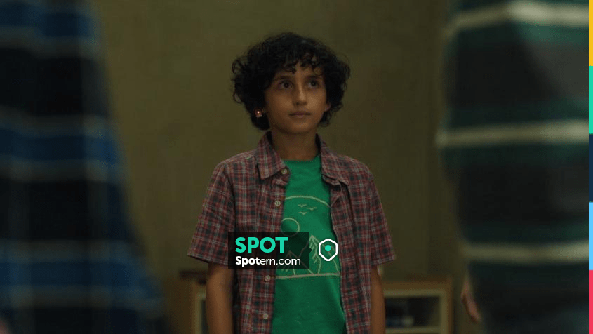 Cat & Jack Boy's Mountain Scenic Graphic T Shirt worn by Avery Dixon ...