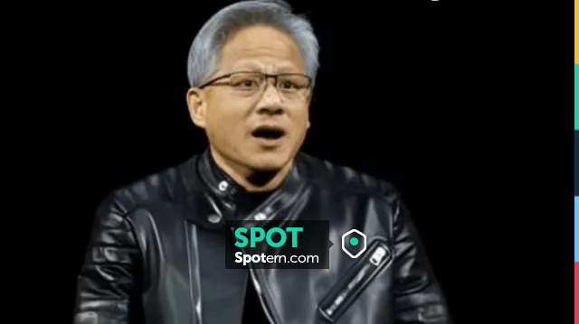 Nvidia CEO 2025 Jensen Huang Leather Jacket in Nvidia's GTC 2025 ...