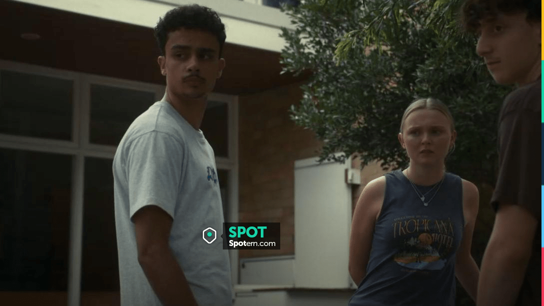 Ash Dime Happy T Shirt worn by Jay (Rudi Dharmalingam) as seen in ...