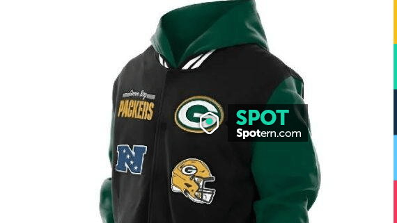 New Era Green Bay Packers Hoodie Jacket worn by (Jim Birdsall) as seen ...