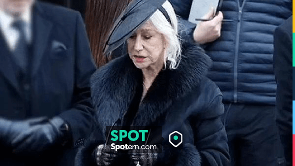 Helen Mirren MobLand Manteau noir porté par Maeve Harrigan (Helen ...