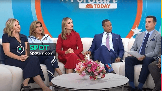Cara Cara Ivanna Top worn by Jenna Bush Hager as seen in Today on September 9, 2025 | Spotern