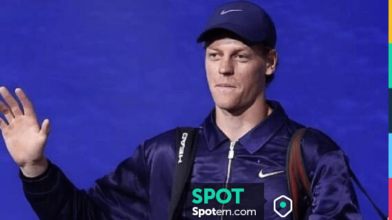 US Open Blue Jacket worn by Jannik Sinner in Jannik Sinner vs. Felix ...