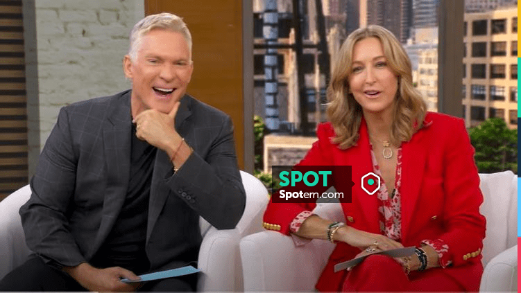 Blazer A.L.C. Hendrick porté par Lara Spencer tel qu’on le voit dans ...