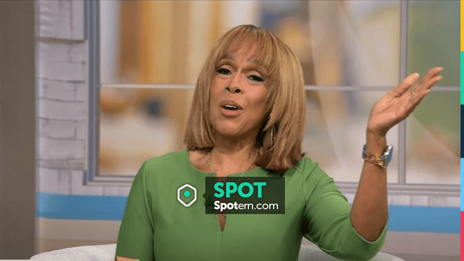 Nora Gardner Daphne 3/4 Sleeve Dress worn by Gayle King as seen in CBS ...