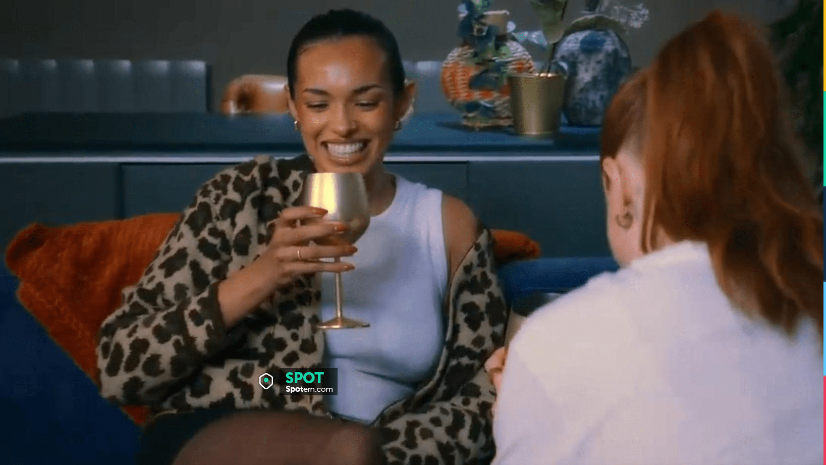 Primark Leopard Cardigan worn by Sharlotte Ritchie as seen in Love Is ...
