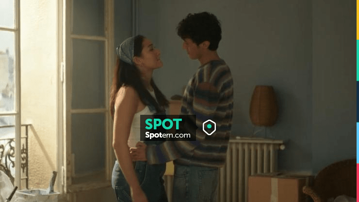 Pull A.P.C. en mohair porté par Benito (Fernando Cattori) comme on le ...