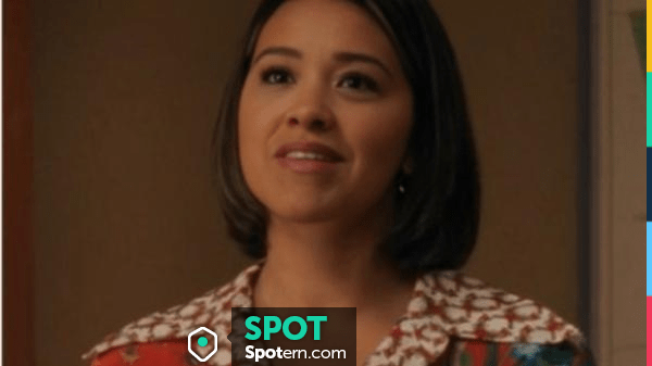 Will Trent S03 Marion Alba Printed Blouse worn by Marion Alba (Gina ...