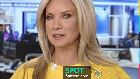 America’s Newsroom Yellow Ruffle Sleeve Dress worn by Dana Perino in ...