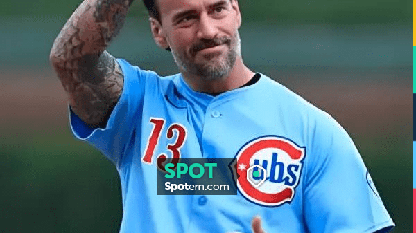 CM Punk Chicago Cubs 2025 Maillot Bleu | Spotern