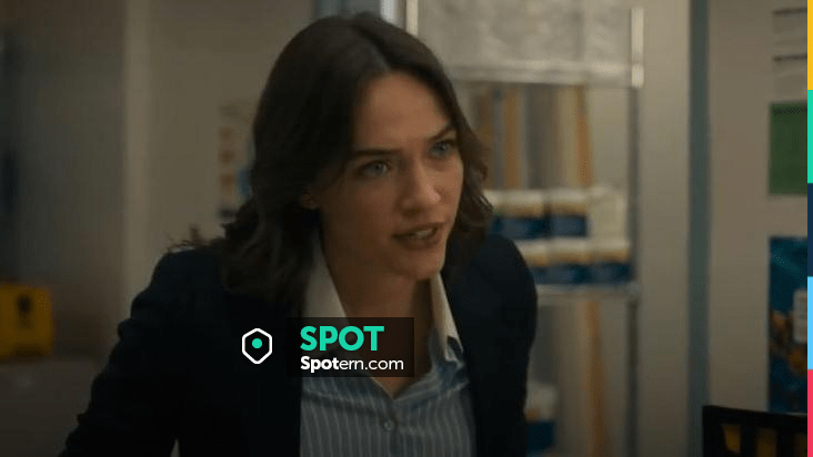 Theory Carissa Blazer worn by Evan Shepherd (Violett Beane) as seen in ...