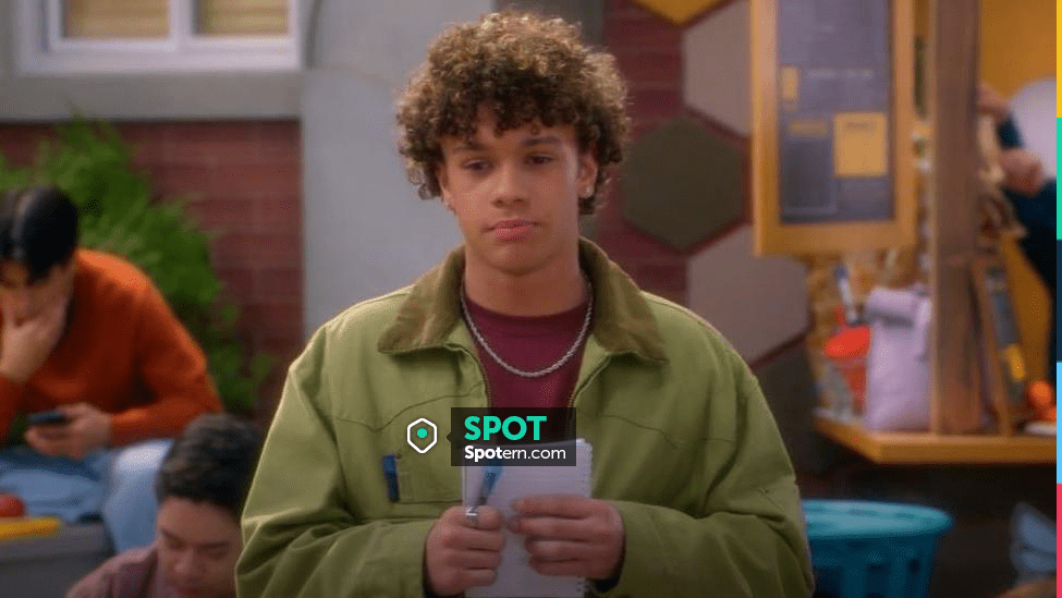 Zara Jacket with Contrasts worn by Lucas (Nathaniel Buescher) as seen ...
