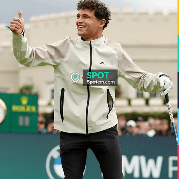 Wentworth Club Lando Norris Golf Jacket worn by (Lando Norris) in zign ...