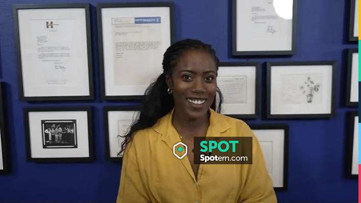 Zara Knotted Ramie Shirt worn by Priscilla Thompson as seen in Today on ...