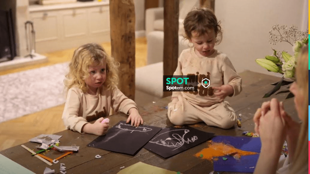 Atlas Grey Mini Bestie Crewneck worn by Leighton Solomon as seen in ...