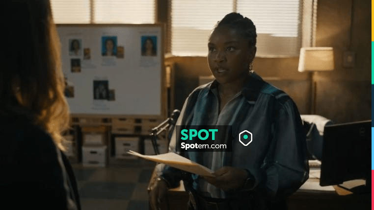 Rag & Bone Emmy Blouse worn by Samira Parker (Courtney Taylor) as seen ...