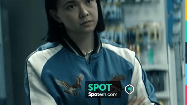 Chaqueta bomber Gen V Jordan Li usada por London Thor en Jordan Li ...