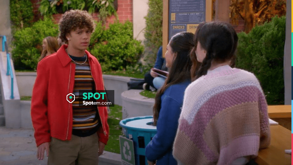 Zara Boucle Wool Jacket worn by Lucas (Nathaniel Buescher) as seen in ...