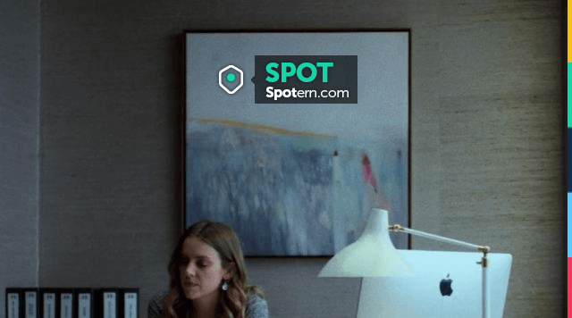 La peinture derrière le bureau de la Joie (Jessica Stroup) dans le ...