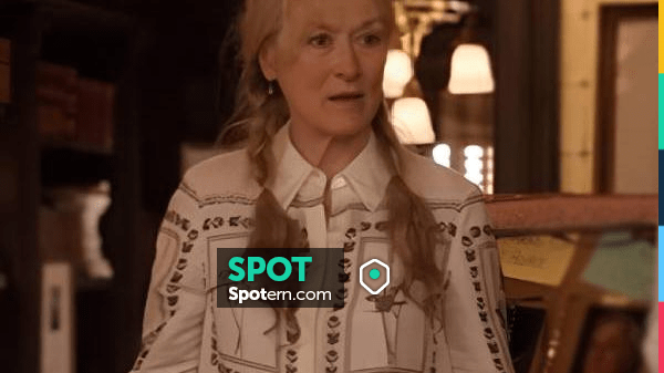 Only Murders in the Building S05 Blouse imprimée Meryl Streep | Spotern