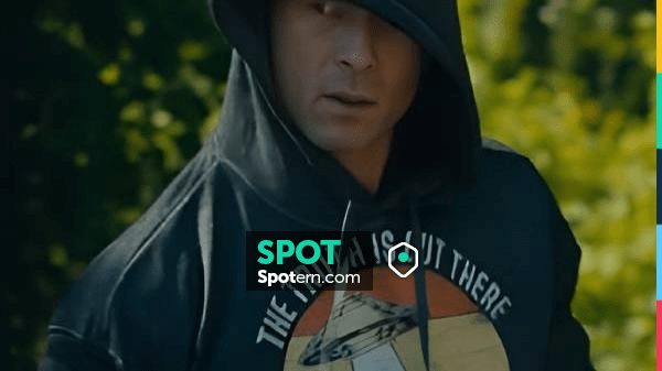 Chad Powers 2025 Glen Powell Gray Hoodie | Spotern