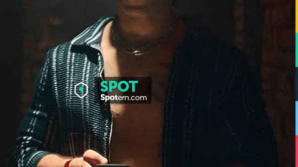 Glen Powell Striped Shirt worn by Chad Powers (Glen Powell) in Chad ...