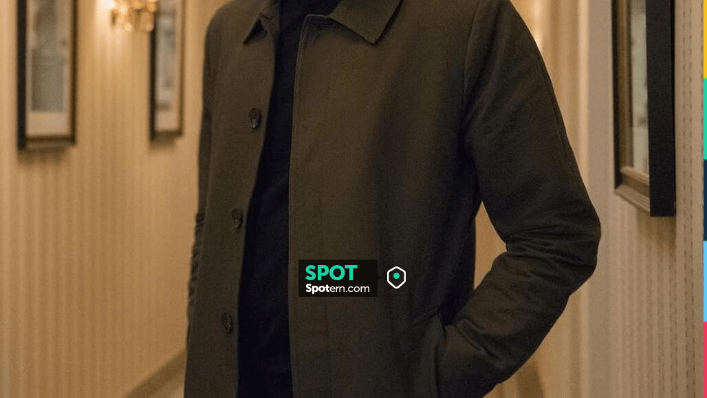 Manteau en coton vert de Duncan Shepherd (Cody Fern) dans House of ...