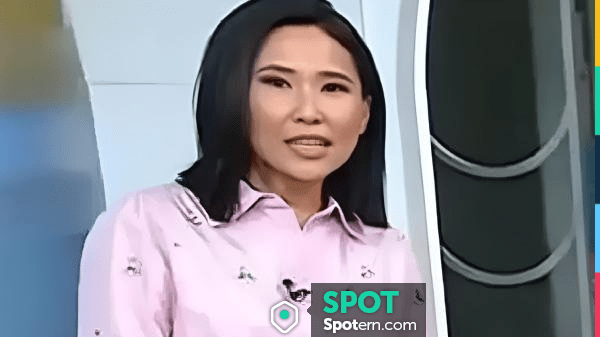Vicky Nguyen The Today Show 2025 Camisa rosa adornada como se ve en ...