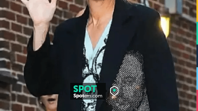 Black Long Coat worn by Self - Host (Stephen Colbert) in The Late Show ...