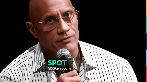The Smashing Machine 2025 BAFTA Screening Dwayne Johnson Shirt worn by ...