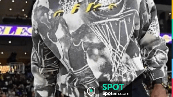 Sweat-shirt porté par LeBron James dans LAKERS vs WARRIORS FULL GAME ...