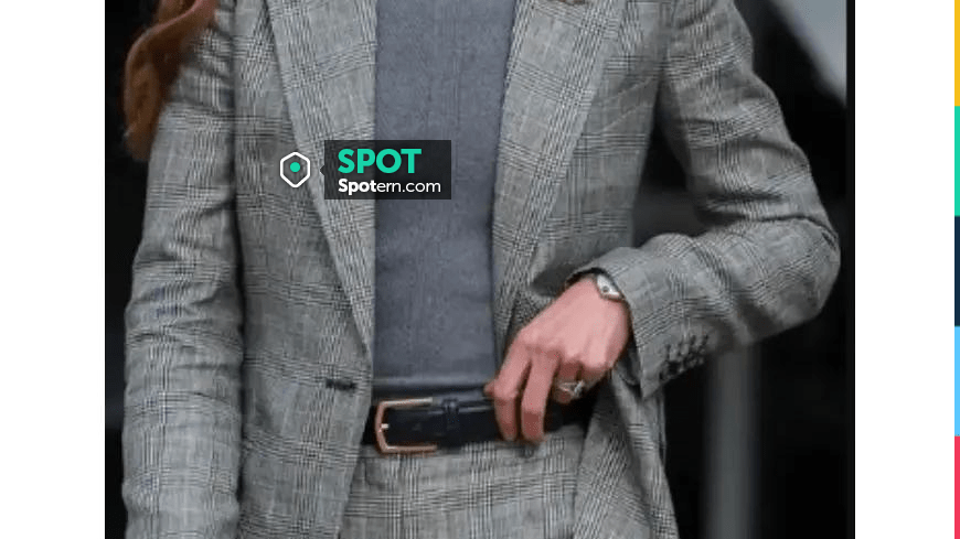 Grey Plaid Blazer of Catherine, Duchess of Cambridge in Kate Middleton ...