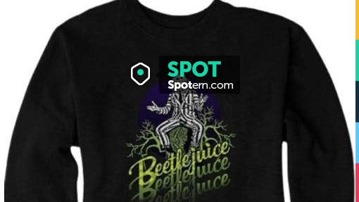 Halloween 2024 Beetlejuice Sweatshirt worn by Cameron Elam (Dylan ...