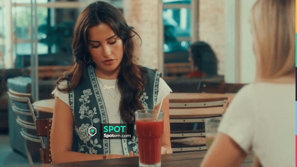 Zara Embroidered Vest worn by Zeyno Taylan as seen in Made in Chelsea ...