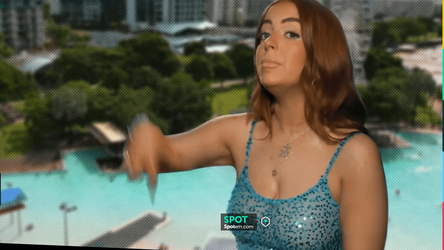 Peppermayo Astrid Vestido usado por Rhiana como se ve en Aussie Shore ...