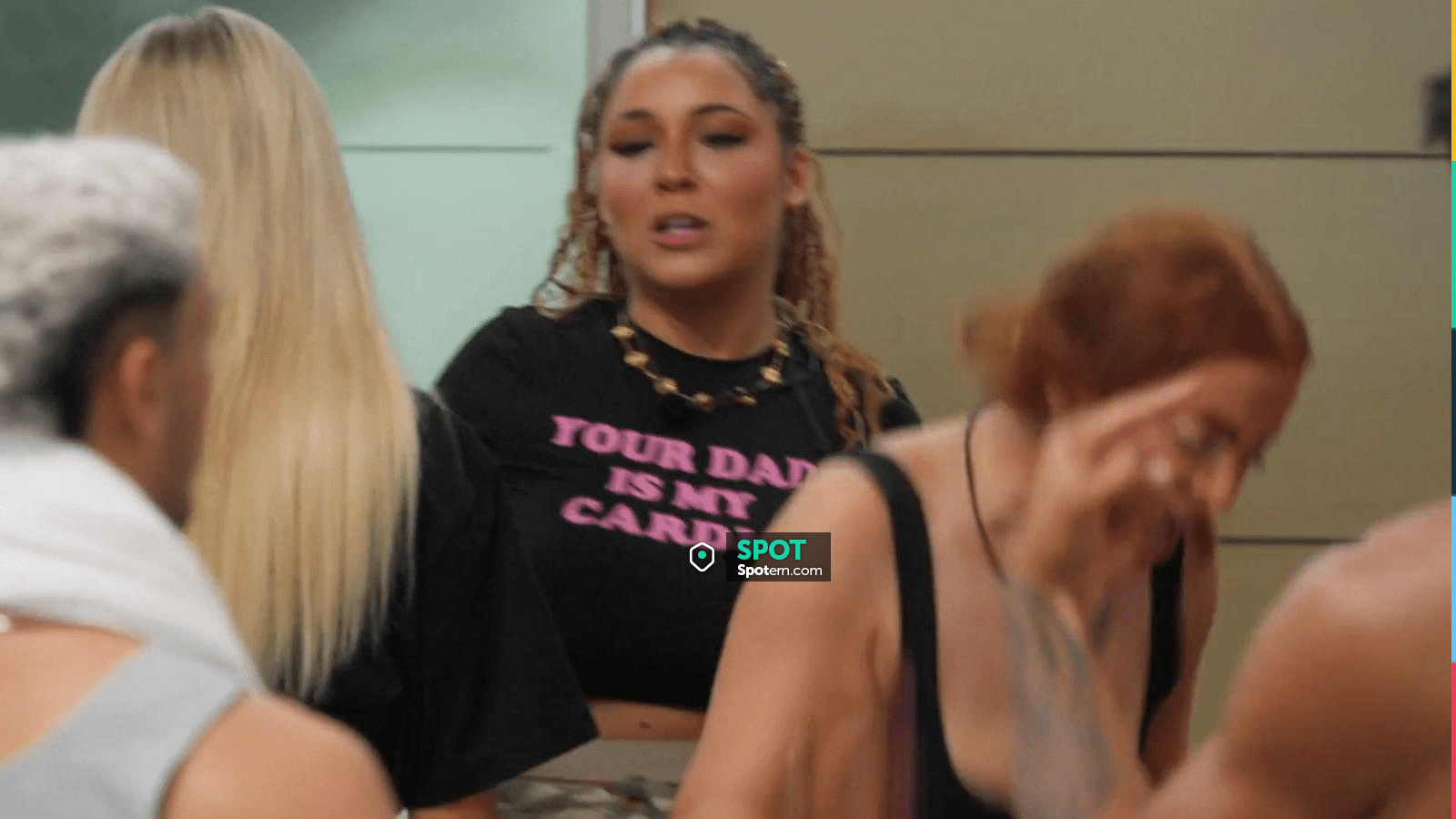 Shein Summer Round Neck Short Sleeve Casual T Shirt worn by Jaeda ...