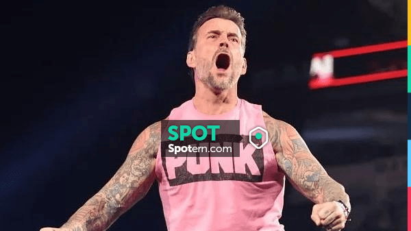 CM Punk WWE Raw Pink Tank Top of CM Punk in WWE Raw | Spotern