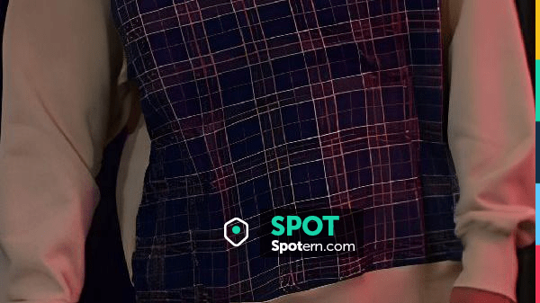 Plaid Hoodie worn by Shaun Dixon in (NEW!!!) Vampirina: Teenage Vampire ...