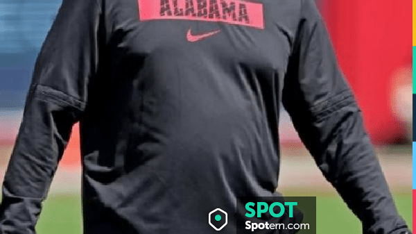 Black Hoodie worn by Kalen DeBoer in Alabama football news conference ...