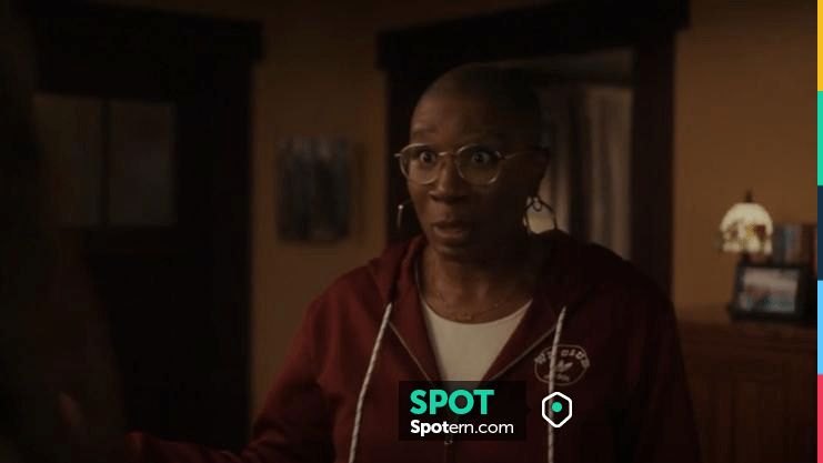 Adidas x Wales Bonner Zip Hoodie worn by Henrietta Wilson (Aisha Hinds ...