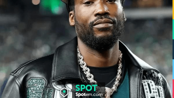 Meek Mill Eagles Leather Jacket of Meek Mill in NFL Super Bowls | Spotern