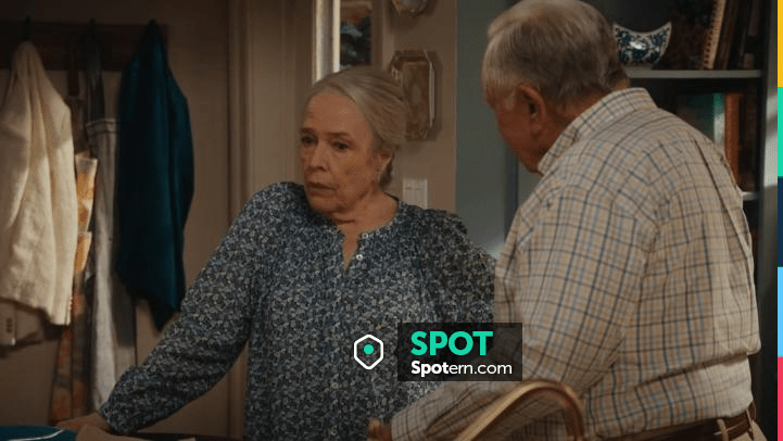 NYDJ Pintuck Blouse worn by Madeline 'Matty' Matlock (Kathy Bates) as ...