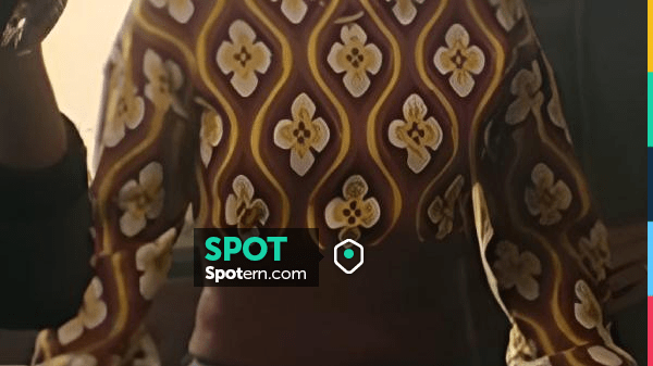 Brown Floral Knitted Croped Sweater worn by Mary "Sugar" Jones (Joanna ...