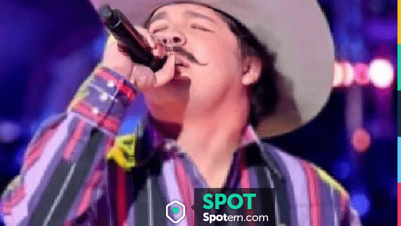The Voice Purple and Black Striped Shirt worn by (Austin Gilbert) as ...