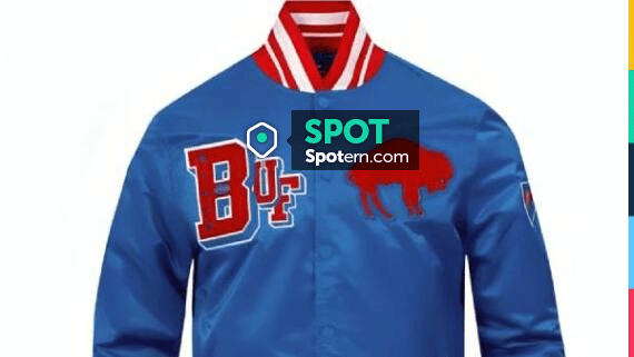 Best of Classic Rib Satin Jacket worn by (Josh Allen) as seen in ...